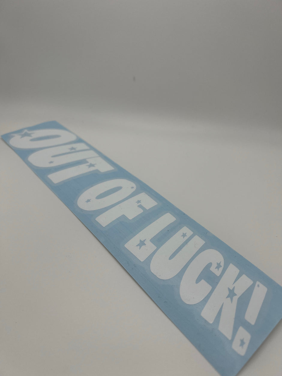 STICKERS – tagged "Stickers" – Out of Luck Club